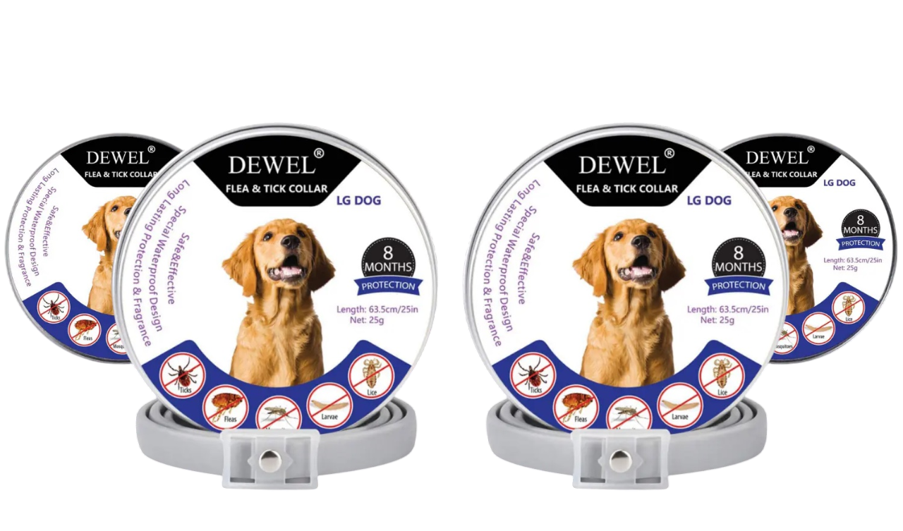 DEWEL™ Flea & Tick Collar for Dogs| Official Store – DEWELPRO LLC